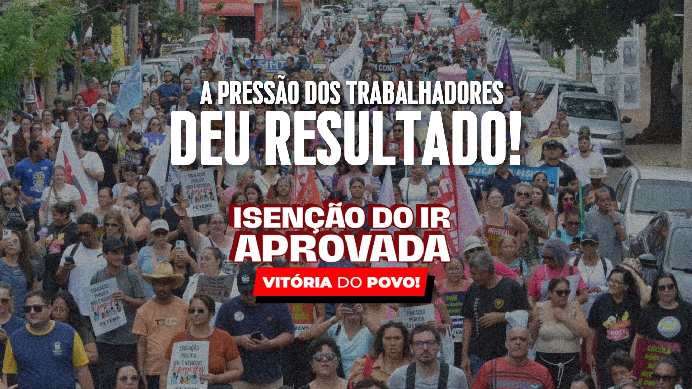 FETEMS e SIMTEDs comemoram aprovação da isenção do IR, que beneficiará ...